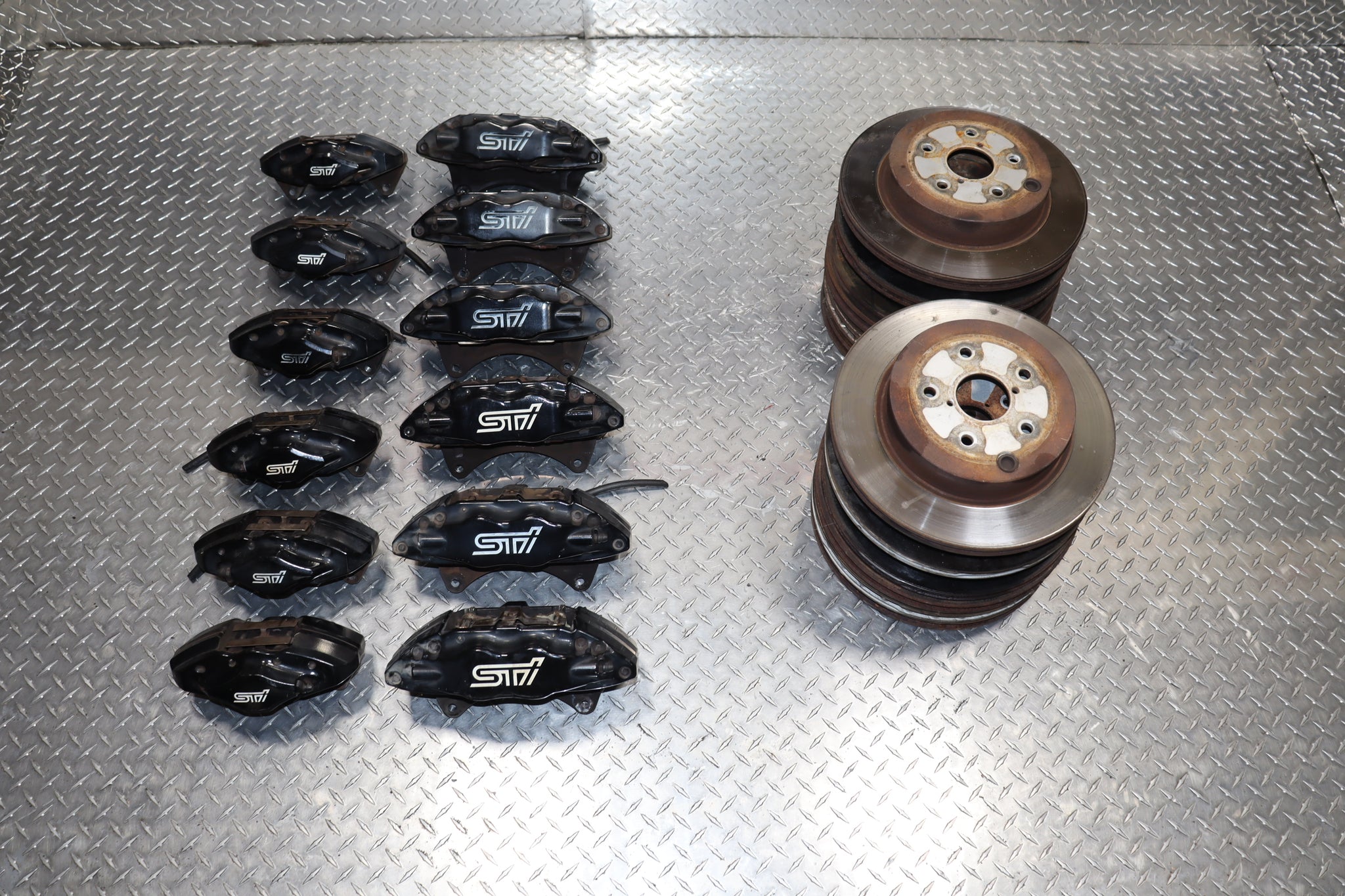 JDM SUBARU IMPREZA WRX STI BIG BRAKE KIT (BBK) $800 EACH SET – JDM ...