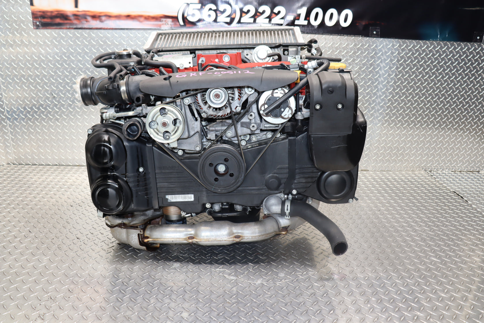 JDM EJ257 MOTOR 2015 - 2020 SUBARU WRX STI V10 AVCS TURBO BOXER ENGINE ...