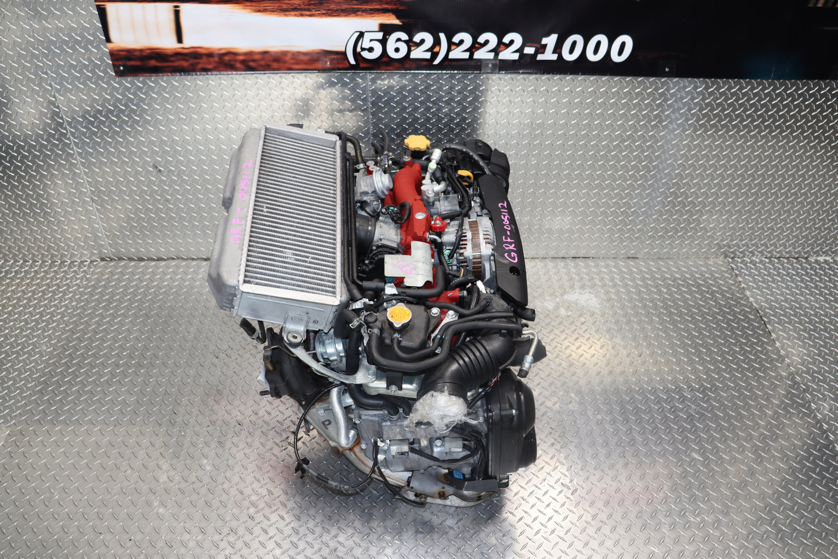 JDM EJ257 MOTOR 2015 - 2020 SUBARU WRX STI V10 AVCS TURBO BOXER ENGINE ...