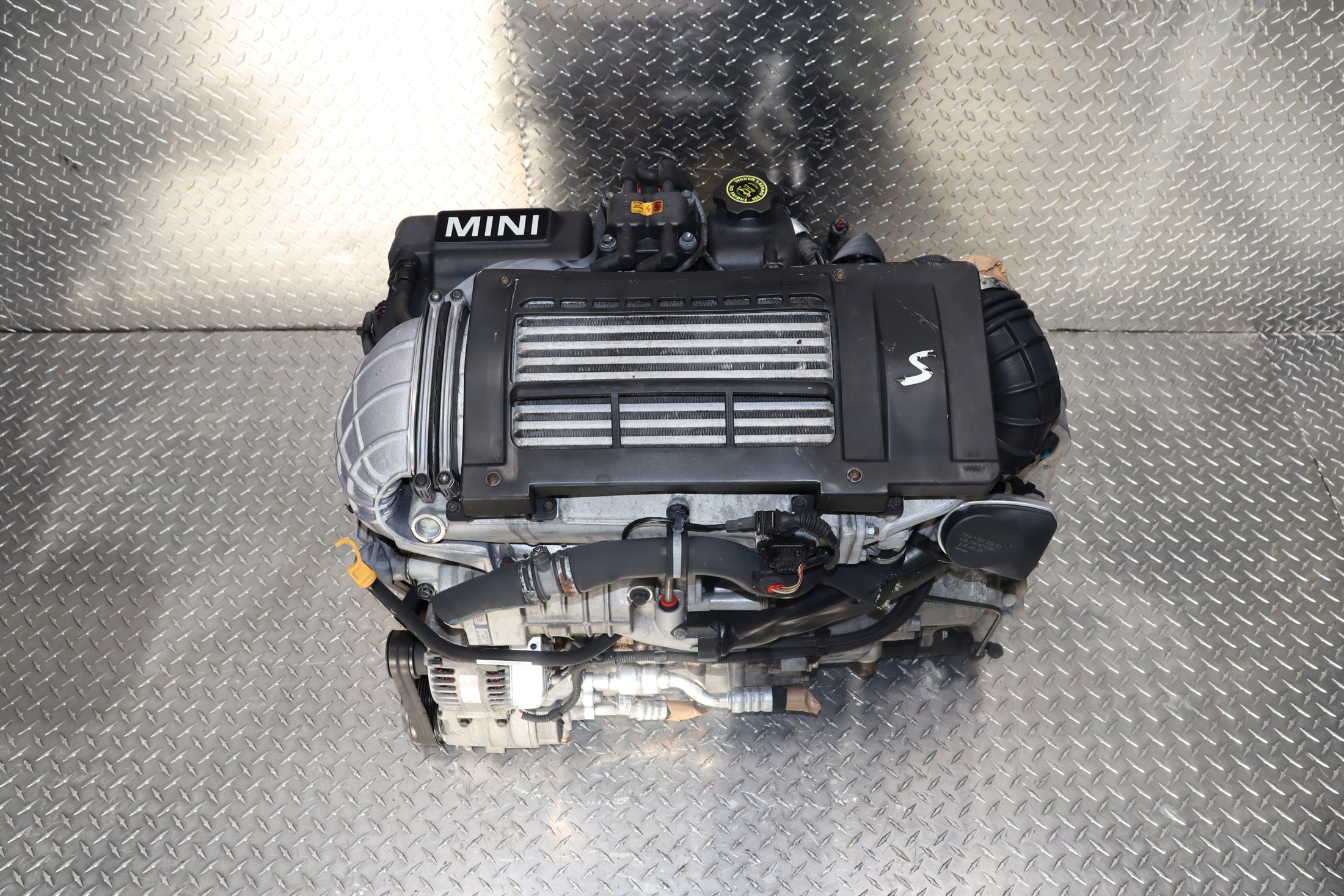 JDM 2002 - 2006 MINI COOPER S 1.6L SOHC SUPERCHARGED ENGINE with 6 spe ...