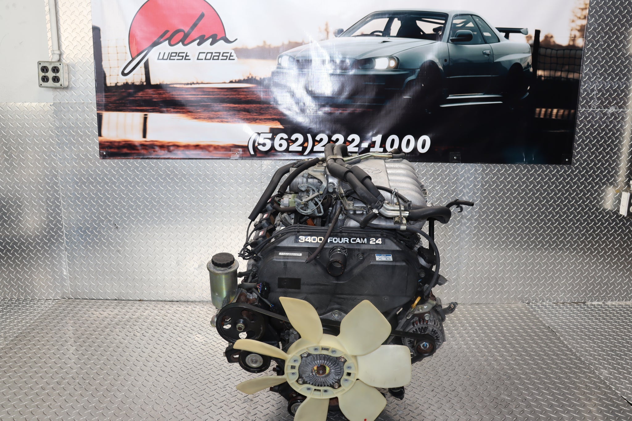 JDM 5VZ 95-02 TOYOTA TACOMA ENGINE V6 3.4L 5VZFE 96-02 4RUNNER 95-98 T ...