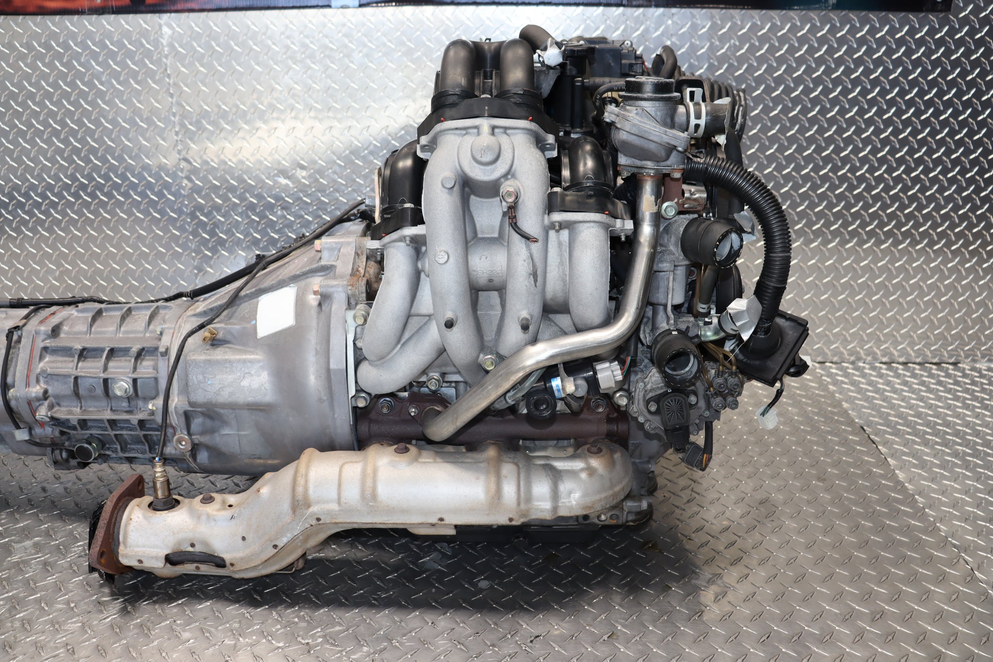 JDM 13B Renesis 03-08 Mazda Rx8 6port 1.3L Rotary Engine 6spd MT Ecu ...