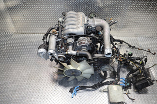 JDM 20B REW 3 ROTOR Twin-Turbo Mazda EUNOS COSMO Engine 90-95 AT Trans ...