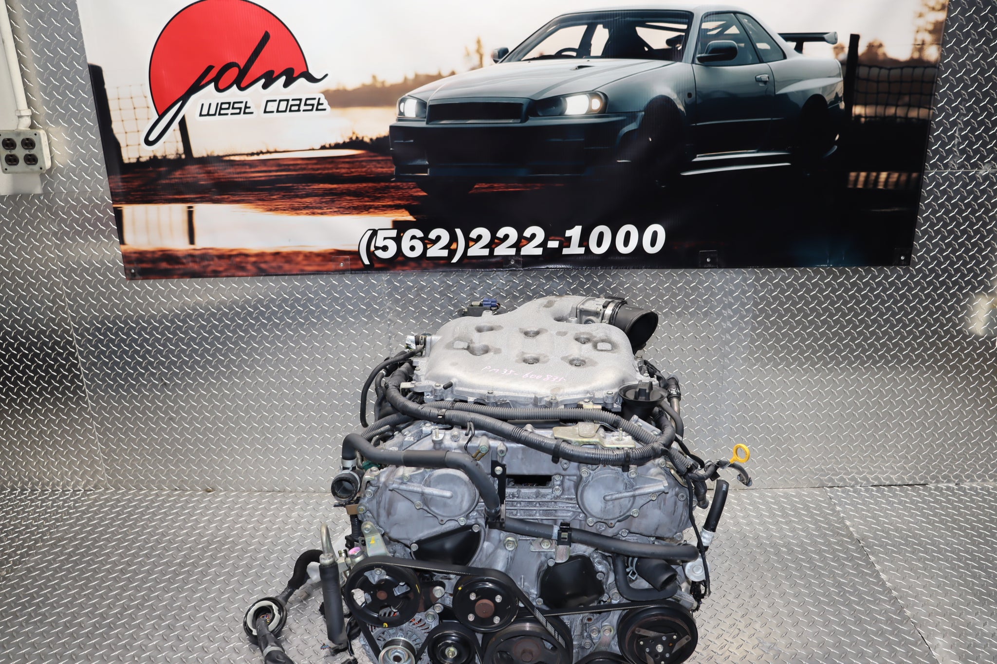 JDM VQ35DE MOTOR 2003 2004 NISSAN 350Z INFINITI G35 3.5L V6 ENGINE IMP ...