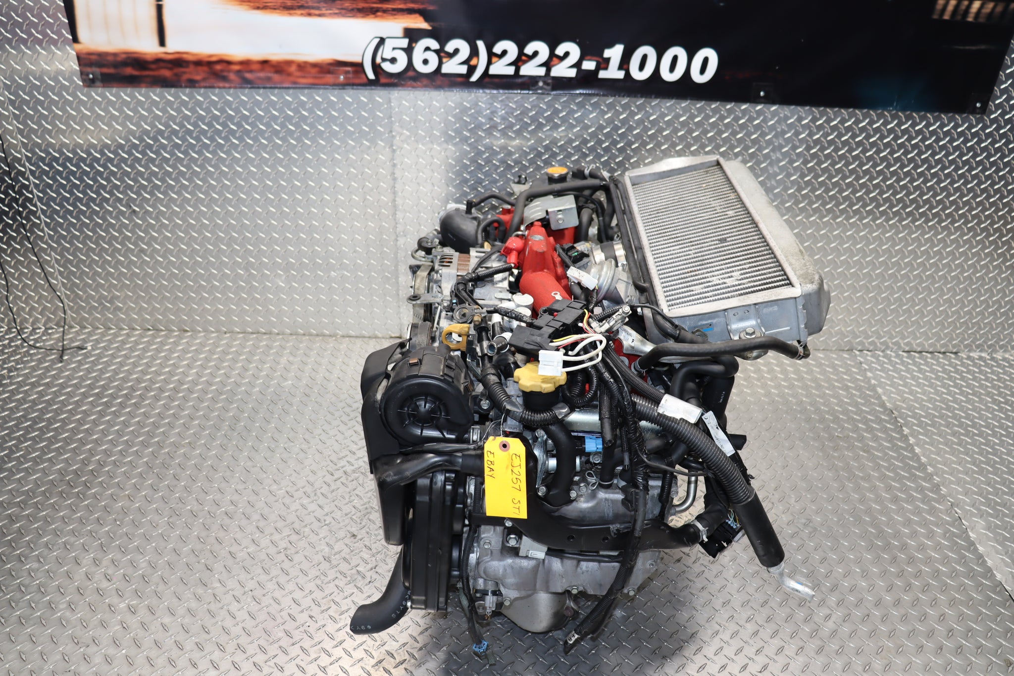 JDM EJ257 ENGINE 2015 - 2019 SUBARU WRX STI 2.5L AVCS V10 TURBO BOXER ...