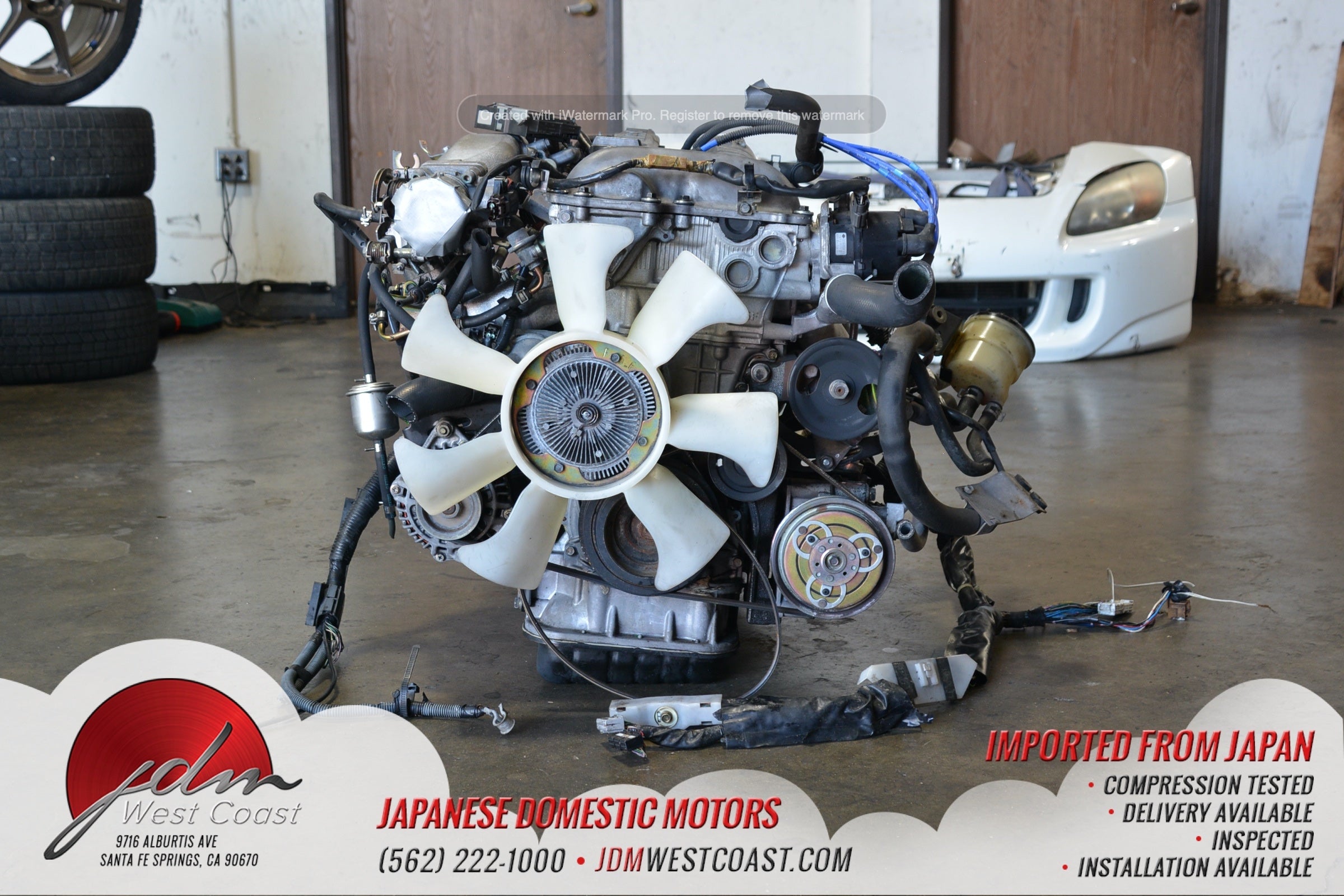 JDM SR20DE Nissan Silvia S14 S15 Engine 2.0L Non-Turbo WIRING 4CYL ...